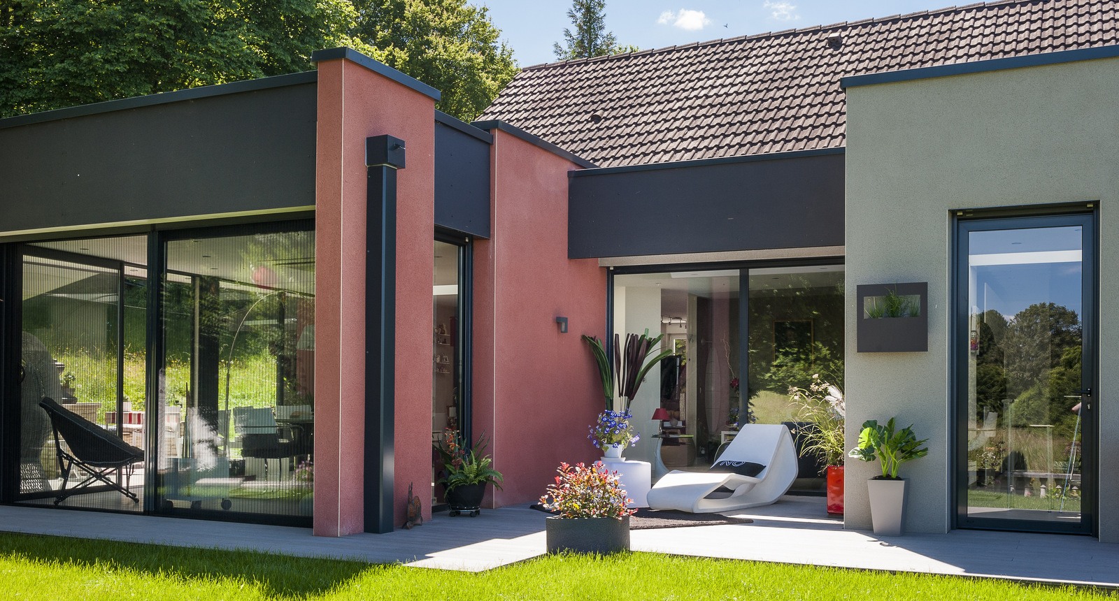 Photo Extension Maison Contemporaine | Ventana Blog