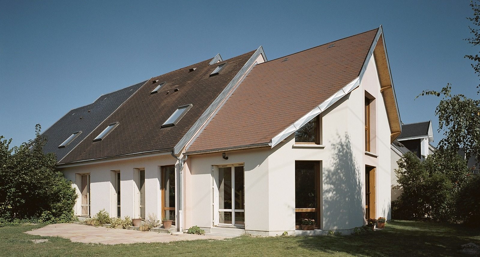 Zoom sur extension maison cote pignon - Agrandir ma maison